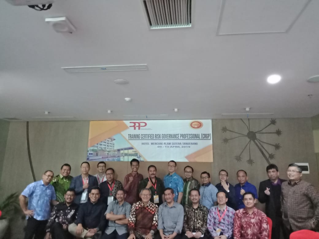 CRGP 9 - 11 APRIL 2019 - Pelatihan Manajemen Risiko