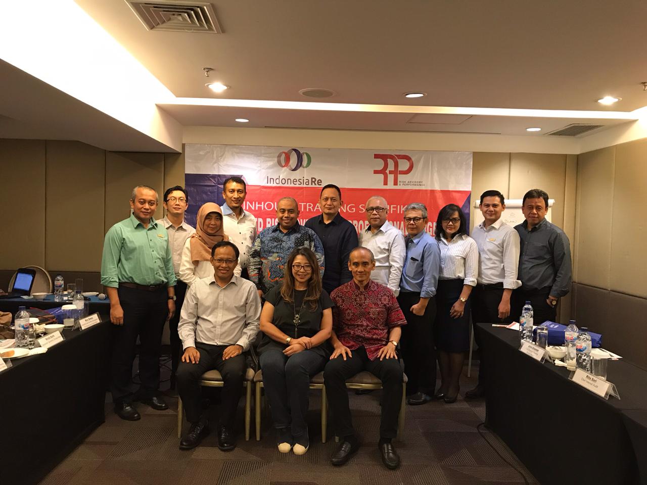 CRGP REASURANSI INDONESIA UTAMA (PERSERO) 13-14 FEB 2019 - Pelatihan Manajemen Risiko