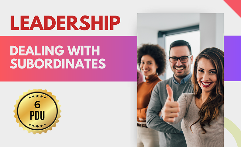 Dealing with Subordinates - Pelatihan Manajemen Risiko